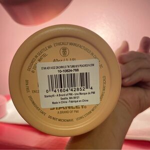 Stanley | Other | Barbie Stanley Cup 8s Peaches N Cream 40 Oz Quencher ...